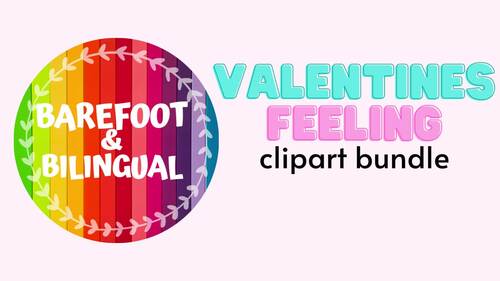 Valentines Day Feelings Clipart Bundle | TPT