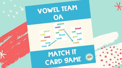 Vowel Team OA Game- Long O Sound by Celebrating Neurodiversity | TPT