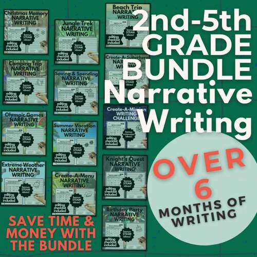 Semester Narrative Writing + Editing Checklist, Sub Plans 2nd 3rd 4th ...