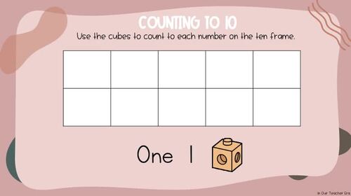 Grade 1 Ontario Math Slides- Numbers to 10 | PowerPoint + Google Slides
