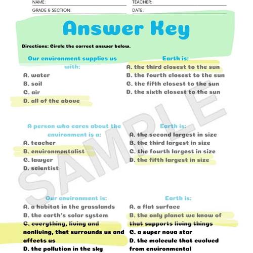 Understanding The Earth Ebook Question and Answers by Becky's Life Lessons