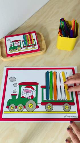 Hands-on Christmas Activities | Popsicle Sticks | Fine Motor Skills Centers