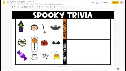Spooky Music Trivia- Kindergarten by Primarily Music | TPT