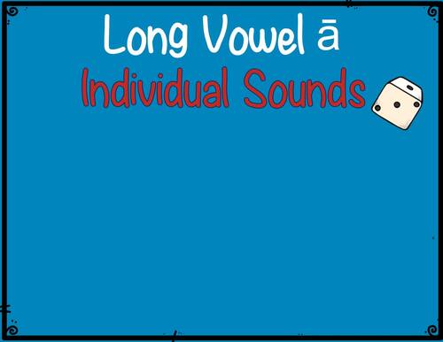 Long Vowels ā; ē; ī; ō; & ū Roll It & Read It Words & Sentences Game ...