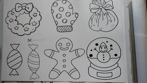 Christmas Basket Craft 1st - 4th Craftivity | Santa Craft & Coloring ...