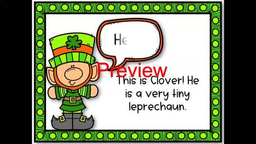 How to Catch a Leprechaun - Worksheets, Writing Templates, PowerPoint Story