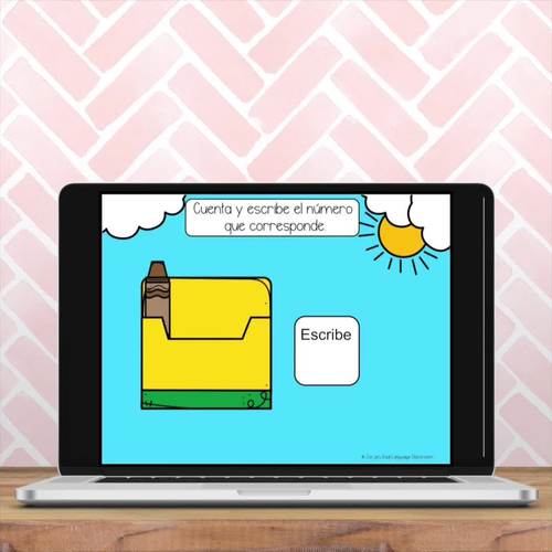 Centros de matemáticas BUNDLE DIGITAL KINDER by Jorja's Dual Language ...