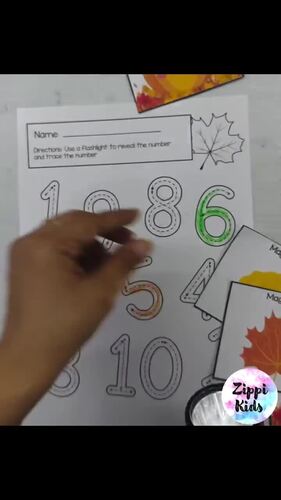 Flashlight Magic MATH AND LITERACY Monthly activities - Yearlong BUNDLE