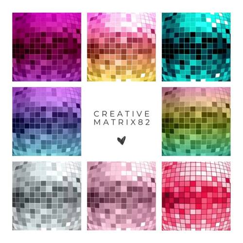 Disco Fever Digital Paper, Groovy Retro Textures - JPG Backgrounds