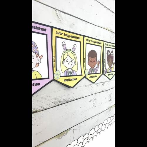 Easter Bunny Craft - Spring SEL Activity - STEM Challenge Self Portrait ...