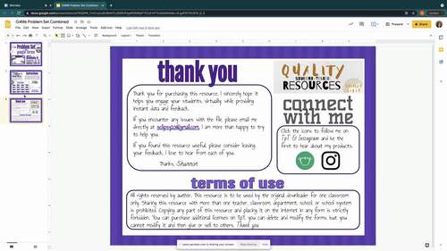 Grade 4 Module 6 Problem Set on Google Forms, Eureka Math/EngageNY, All ...