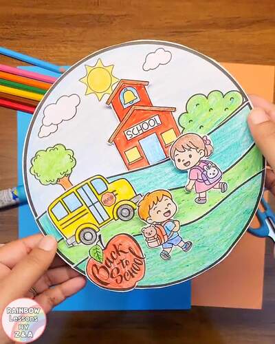 Back to School Craftivity | Back to School Activities | Back to School ...