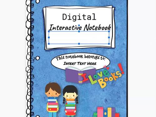 NEW Digital Interactive Notebook for Any Novel Study 4th 5th Distance ...