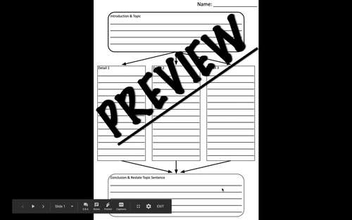 Expository Essay Graphic Organizers by Larabee's Living Room | TPT