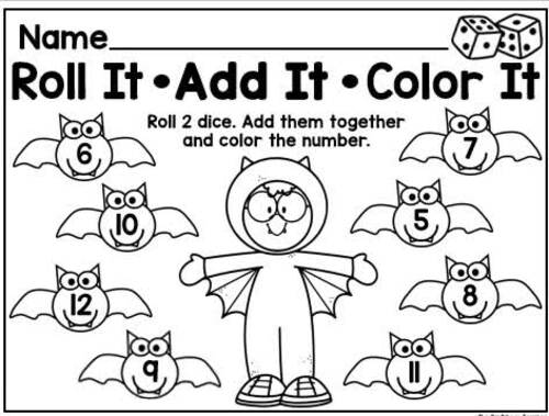 Halloween Kindergarten Math & Literacy Packet | 28 Pages of Fun Activities