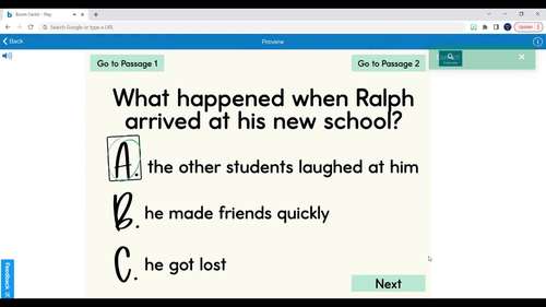 Comparing Stories Paired Passages School Boom Cards by Hands on ...