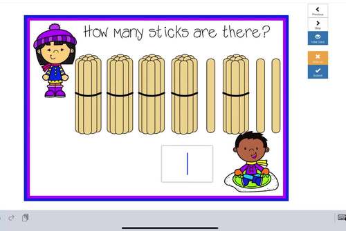 Place Value: Counting 10s & 1s within 100 BOOM Cards by Erin J Murray