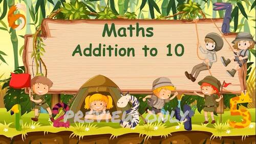 Mathematics - Addition to 10 for Kids! by Smart Kids Store | TPT