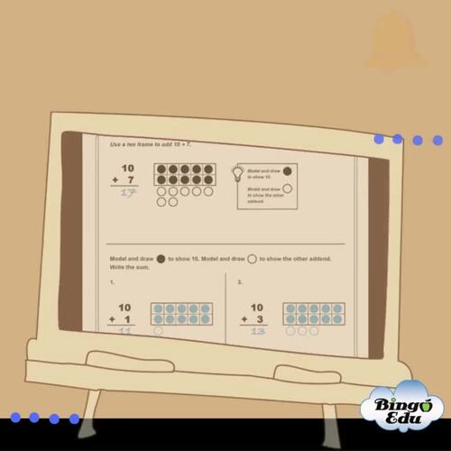 GRADE 1 MATH: Unit 3 Add Tens & Ones (Learn/Practice/Test) Worksheets ...