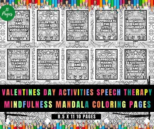 Speech Therapy Valentines Day Activities, Appreciation Bulletin Board Idea