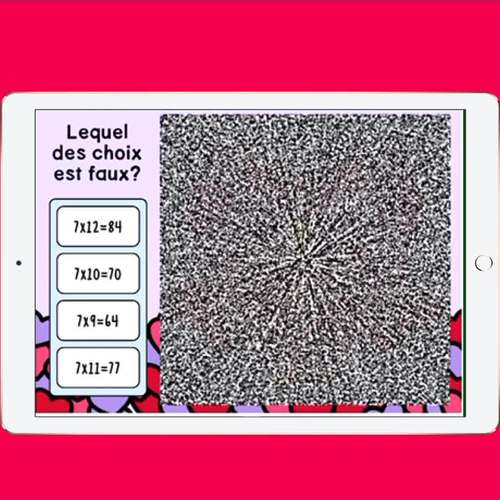 Casse-tête de la Saint-Valentin multiplication par SEPT vrai ou faux ...
