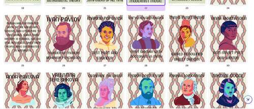 21 Famous Russians Who Transformed World History Printable Posters