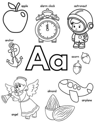 Alphabet Coloring & Activity Bundle | Letter Tracing and Writing ...