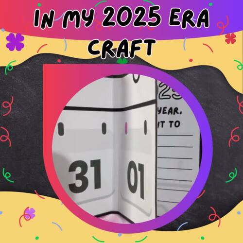 2025 New Year Reflection & Goal Setting Craft – Creative Flip Designs!