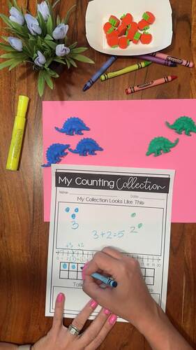 Counting Collections Recording Sheets 5 to 120 | Kindergarten Math ...