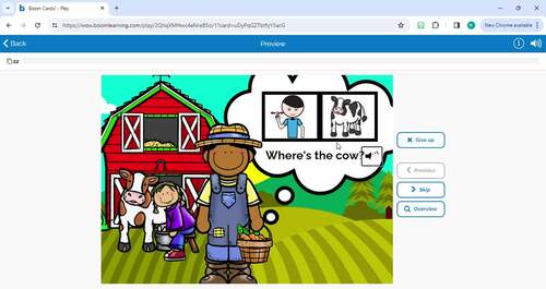 Where's the Cow? Errorless by Creative Speech Language Resources
