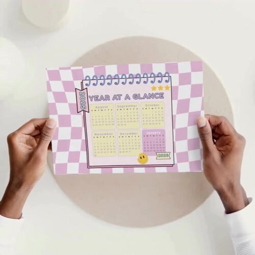 Pastel Calendar 2025–2026 | Printable Monthly Calendar + Weekly ...