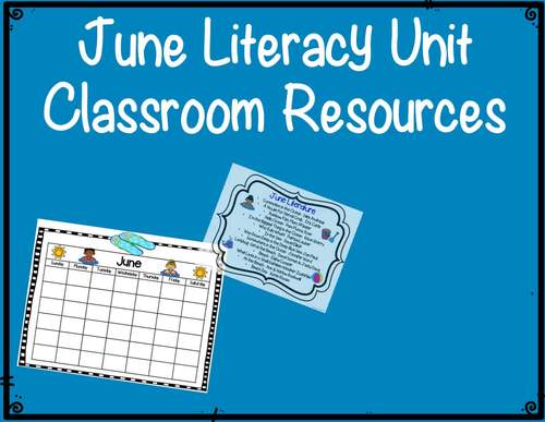 June Literacy Unit: Lessons for Ocean & Beach Literature | TPT