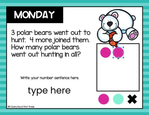 January Number Stories (printable and digital versions) | TpT