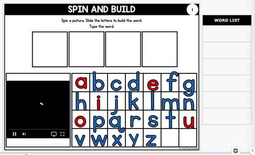Vowel Teams Word Building Mats (for Google Slides) (Digital) by United ...
