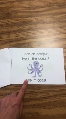 Ocean Animals Guided Reading Book Level C by The Emergent Reader Teacher