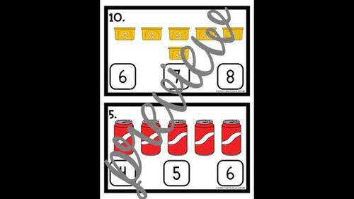 Earth Day Task Cards Math Activity Count and Clip Cards 1-10 | TPT