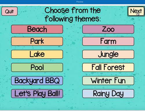 Speech Therapy Picture Scenes Describing Busy Picture Scenes Activity ...