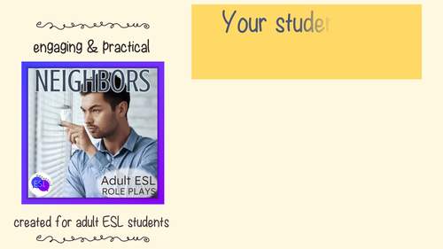 Neighbor Role Plays for Adult ESL: Practical & Fun Conversation Scenarios