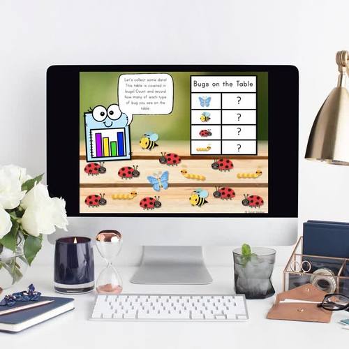 Graphing First Grade | Spring Graphing | Graphing Practice Slides ...