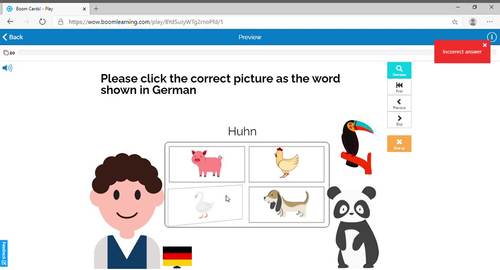 Animals German BOOM Cards™ | ANIMALS German Distance Learning by ...