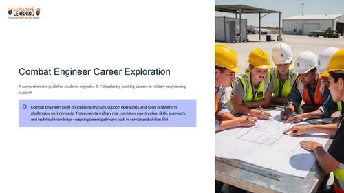 Combat Engineer Military Career Exploration 101 Role Skills Salary ...
