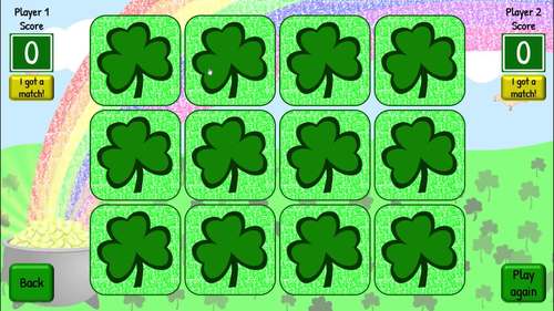 St Patricks Day Multiplication Facts for 4 Times Table Activity ...