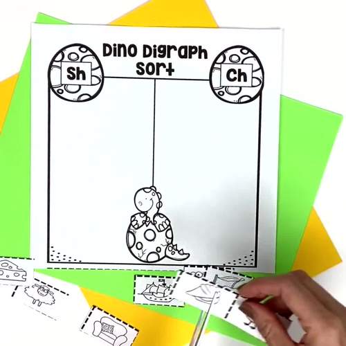 Initial Digraphs Unit: Ch, Th, Wh, Sh by Mrs V's Chickadees | TPT