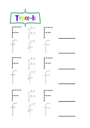 Toddlers Curriculum | French Letter "F" Activities by Brainstorm Preschool