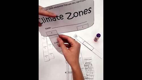 Climate Zones Science Unit Project (Review, End of Unit, PBL) | TPT