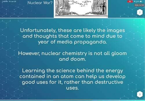 Nuclear Chemistry Lesson Bundle (Notes + WS) by Elemental Excellence