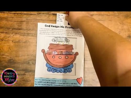 Noah’s Ark Craft | Scene Changing Bible Craft | Make and Play Noah Craft