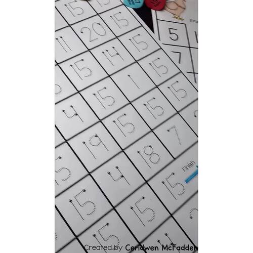 Spring Alphabet and Number Recognition Bundle | Handwriting Practice A ...
