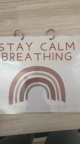 Self regulation, mindful breathing exercises, calming corner, calm down ...