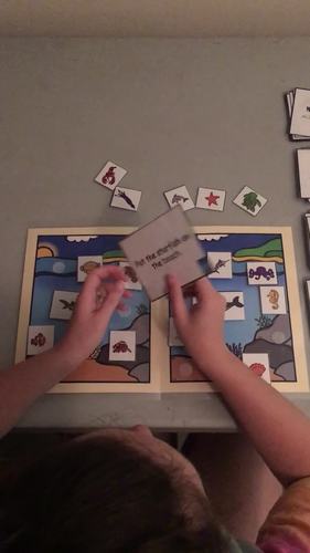 *GROWING BUNDLE* Listening Comprehension and Matching File Folder Game